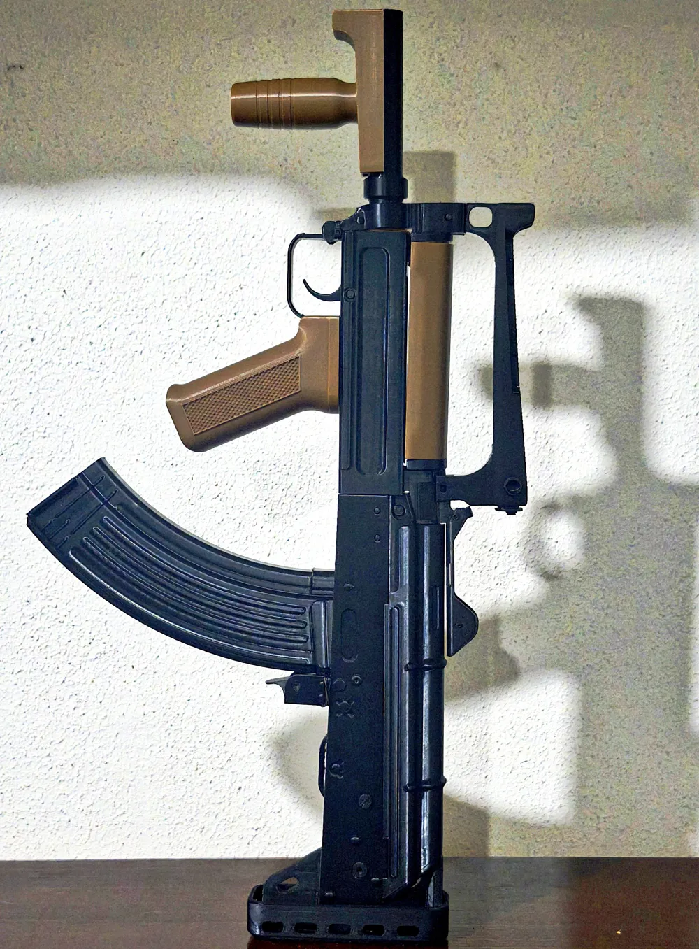 Russian OTs-14 Groza bullpup assault rifle AK-74u - Free 3D Print Model ...