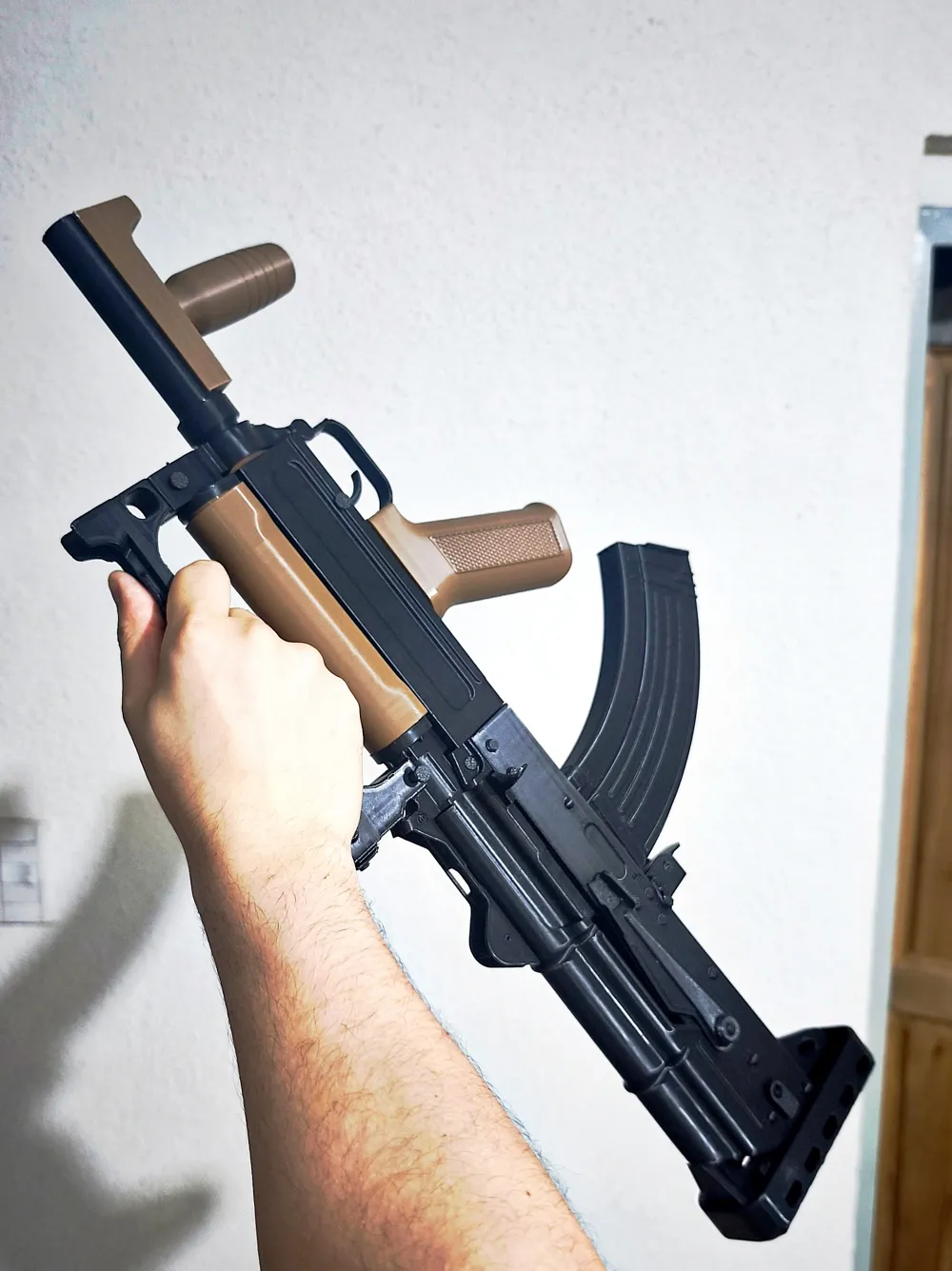 Russian OTs-14 Groza bullpup assault rifle AKS-74u by 补补觉去 MakerWorld ...