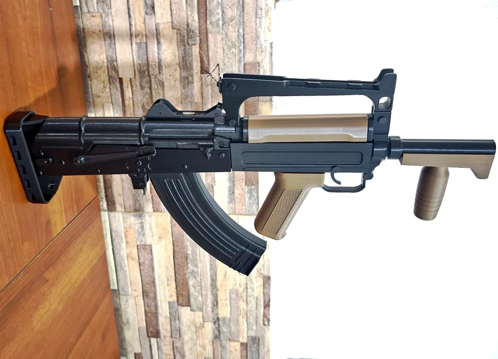 Russian OTs-14 Groza bullpup assault rifle AK-74u by 补补觉去 MakerWorld: Download Free 3D Models