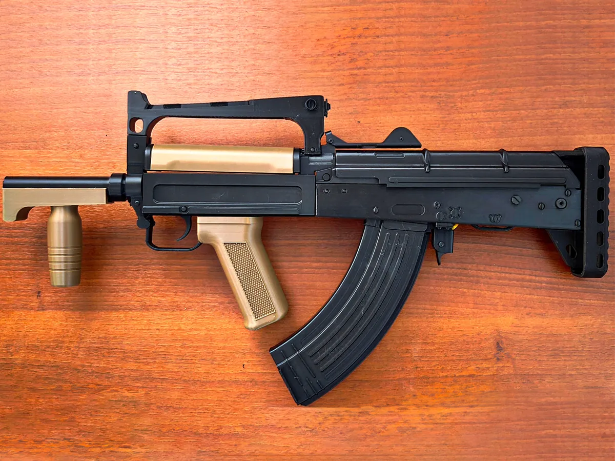 Russian OTs-14 Groza bullpup assault rifle AK-74u by 补补觉去 MakerWorld ...