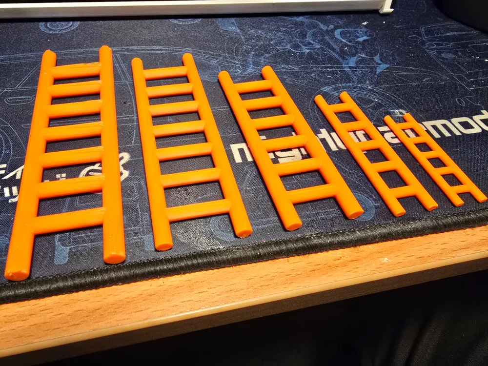 Simple, sturdy model ladders by Dannoth552 - MakerWorld