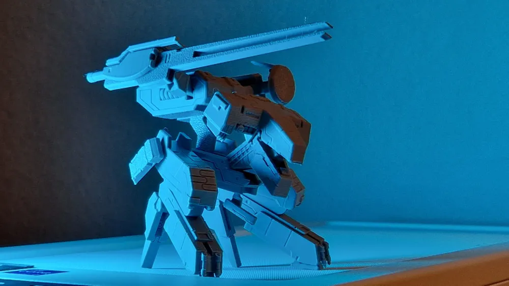 Plastic Gear Rex (Metal Gear Rex Inspired Model) - Free 3D Print Model ...