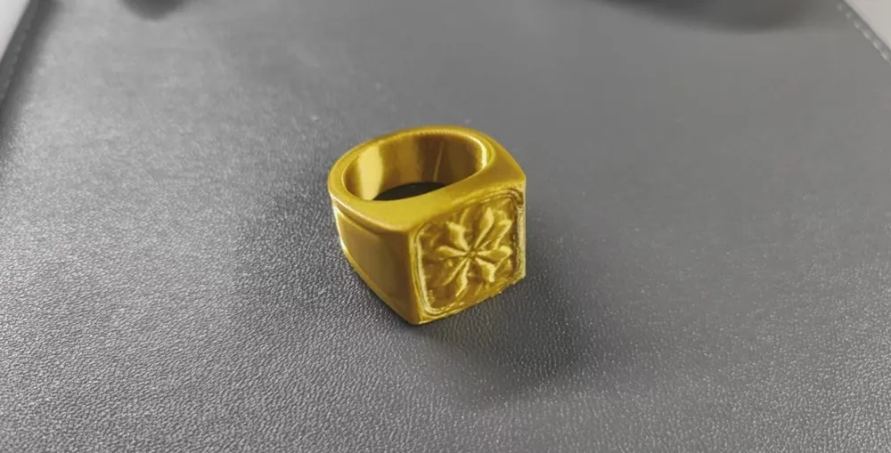 Guard Gold Thumb Ring Delta Operation Big Red - Free 3D Print Model ...