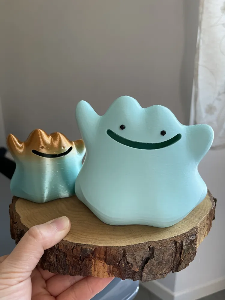 Hucha Ditto - Modelo de impresión 3D gratuito - MakerWorld