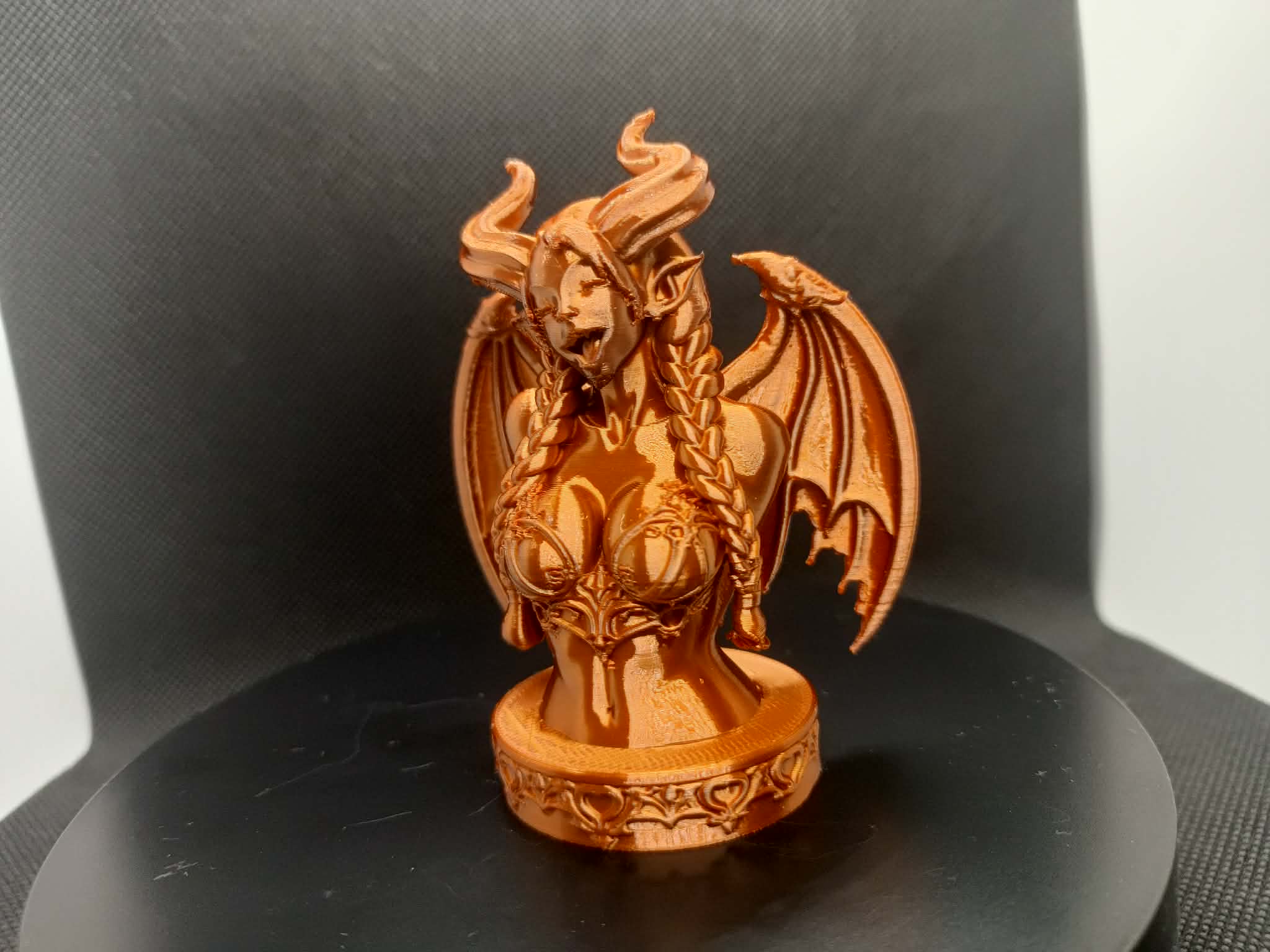 Succubus bust - Free 3D Print Model - MakerWorld