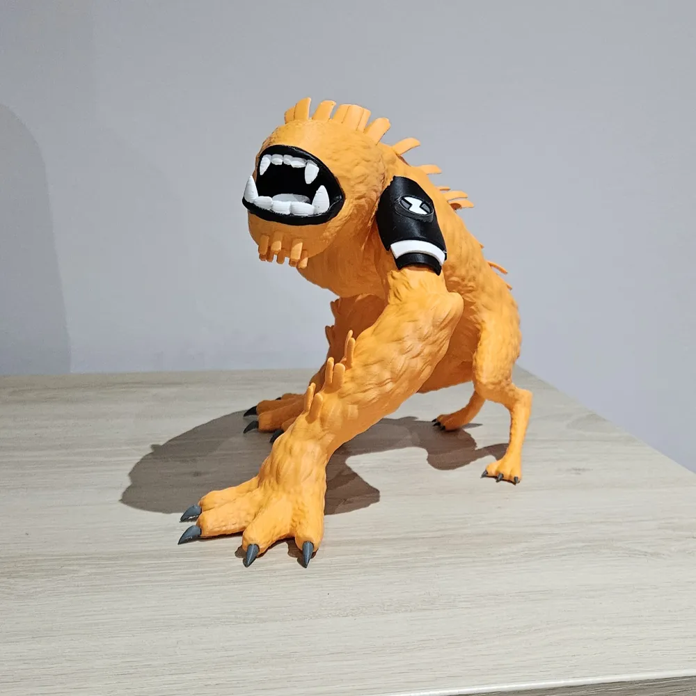 Wildmutt – Ben 10 (Default & Action Pose) - Free 3D Print Model ...