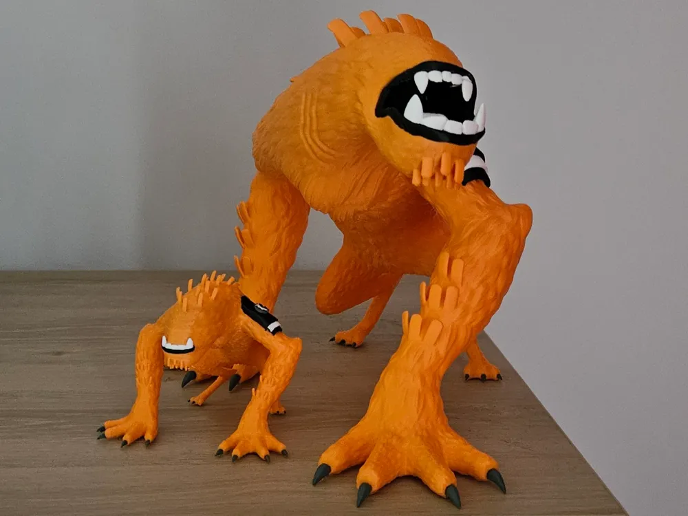 Wildmutt – Ben 10 (Default & Action Pose) - Free 3D Print Model ...
