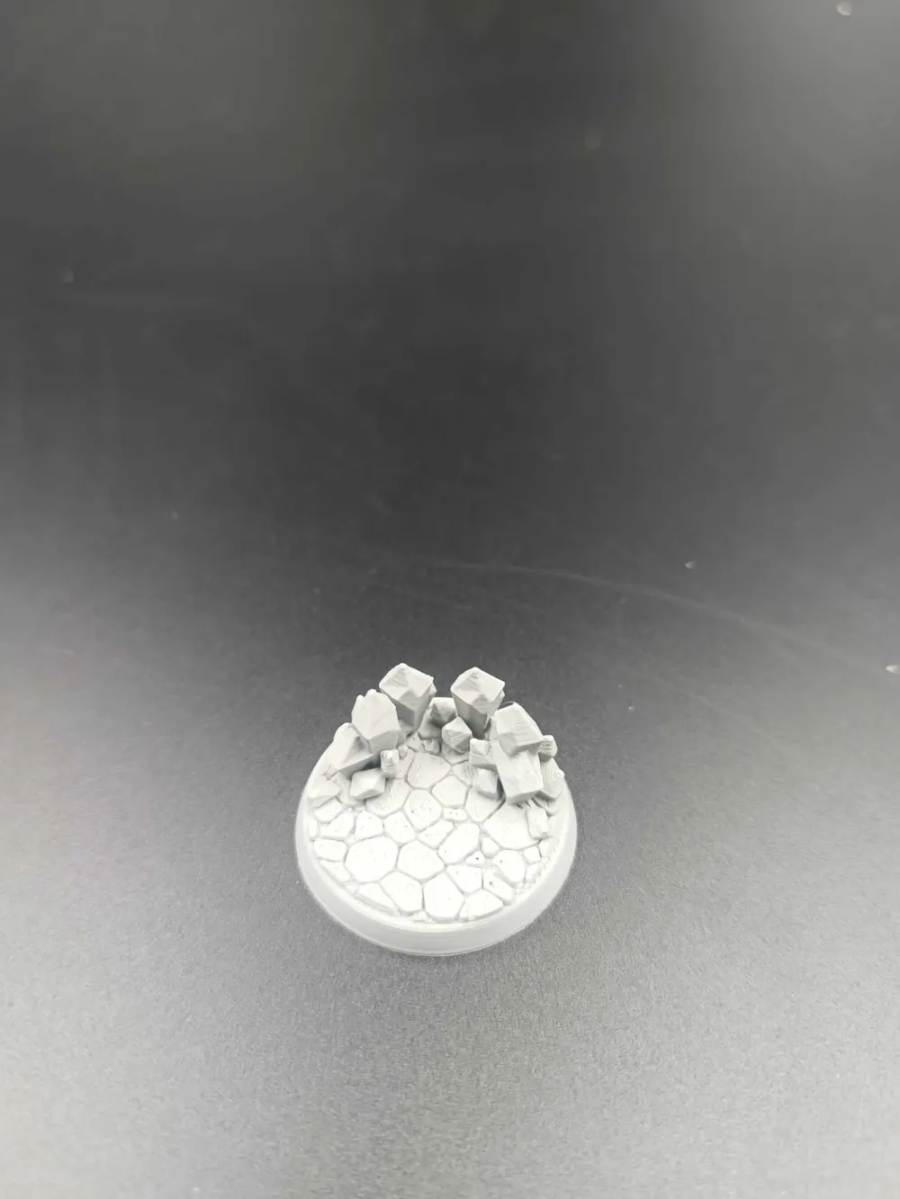 DnD Miniature Model Bases 32 mm RPG - Crystal Base - Free 3D Print ...