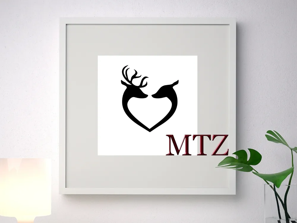 DEER/ DOE WALL SCULPTURE 2D by MisterZen - MakerWorld