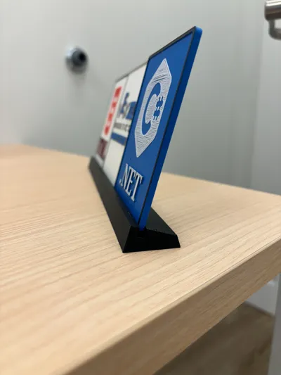 Simple Customizable Placard System by iCode Princeton - MakerWorld