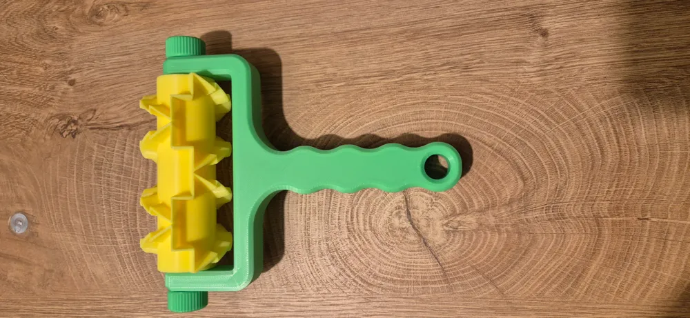 Xmas Tree Cookie Roller Cutter Remixed by ax.3d MakerWorld: Download ...