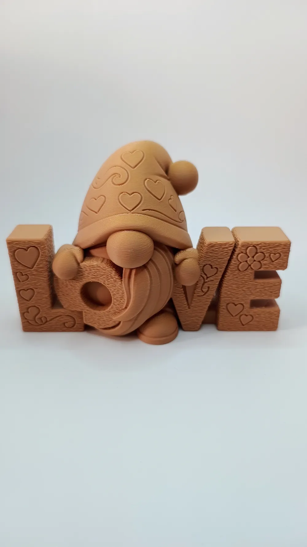 Figura decorativa Gnomo Corazón LOVE - Modelo de impresión 3D gratuito ...
