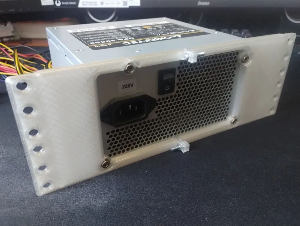 ATX PSU 10 inch rack bracket Remixed by drenewoo MakerWorld: Download ...