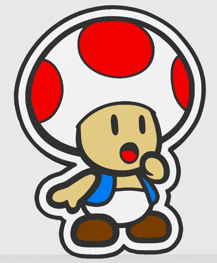 Toad Light Box by Bromigo77 - MakerWorld