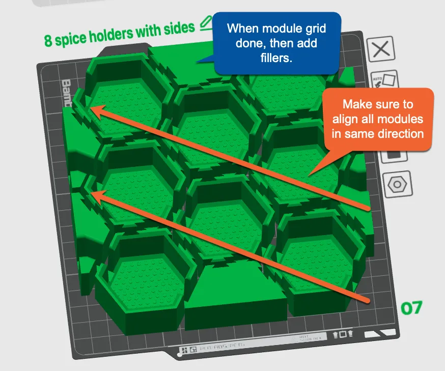 Modular Spice Rack System by Maretty MakerWorld: Download Free 3D Models