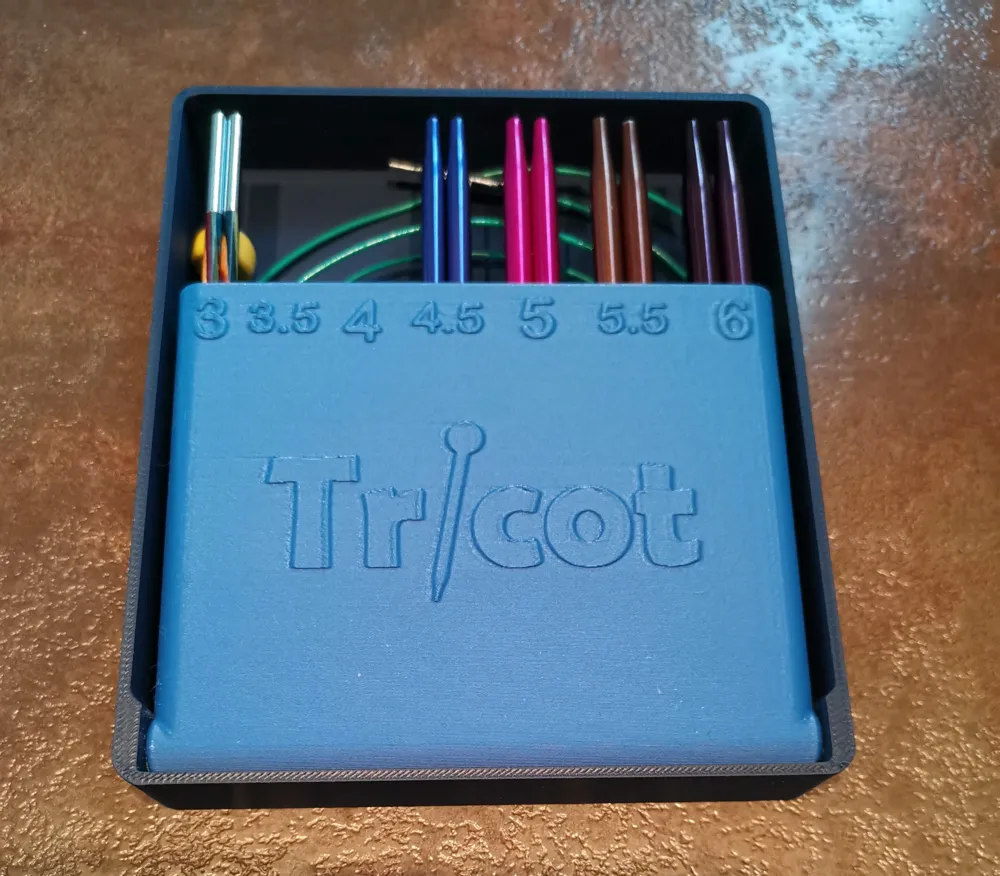 Knitting Needles box for KnitPro Serie - Free 3D Print Model - MakerWorld
