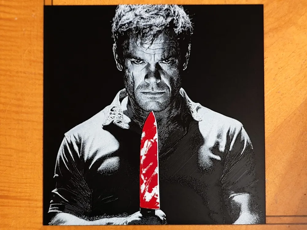 Dexter Morgan Hueforge by Sarge MakerWorld: Download Free 3D Models