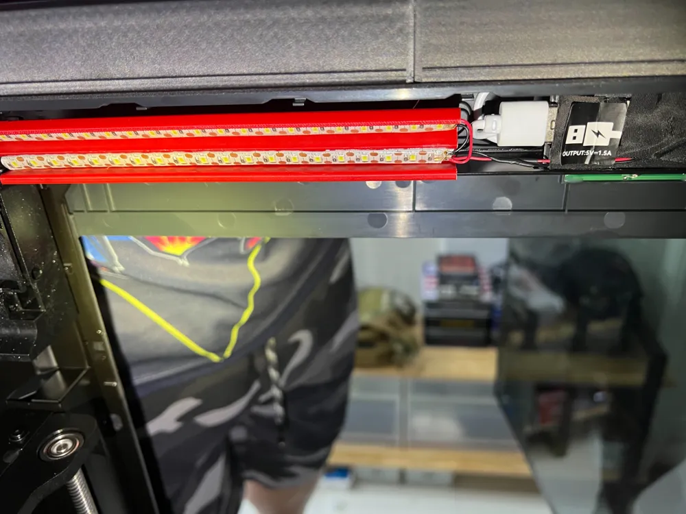 Bambu Lab P1S LED Double Stack 5v Remixed by AppHero - MakerWorld