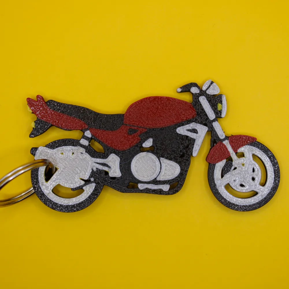 Motorcycle keychain Kawasaki ER-5 - Free 3D Print Model - MakerWorld