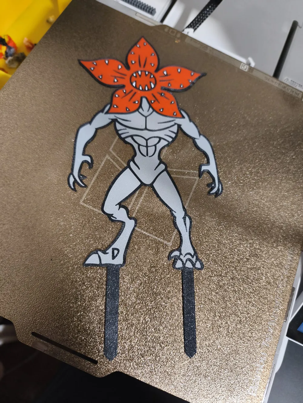 Demogorgon cake topper - Stranger Things - Free 3D Print Model - MakerWorld