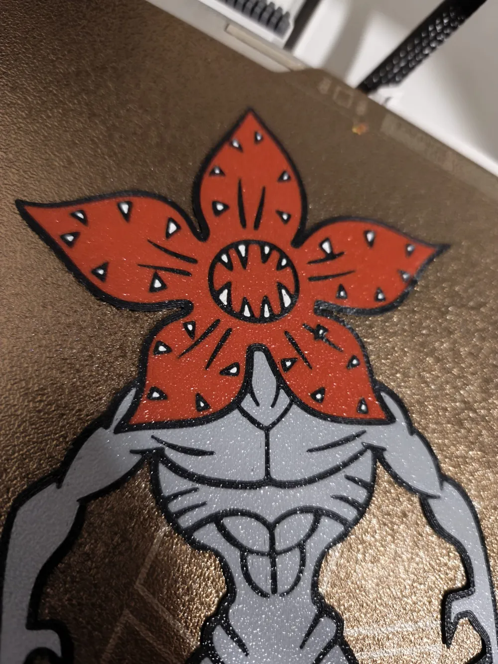 Demogorgon cake topper - Stranger Things - Free 3D Print Model - MakerWorld