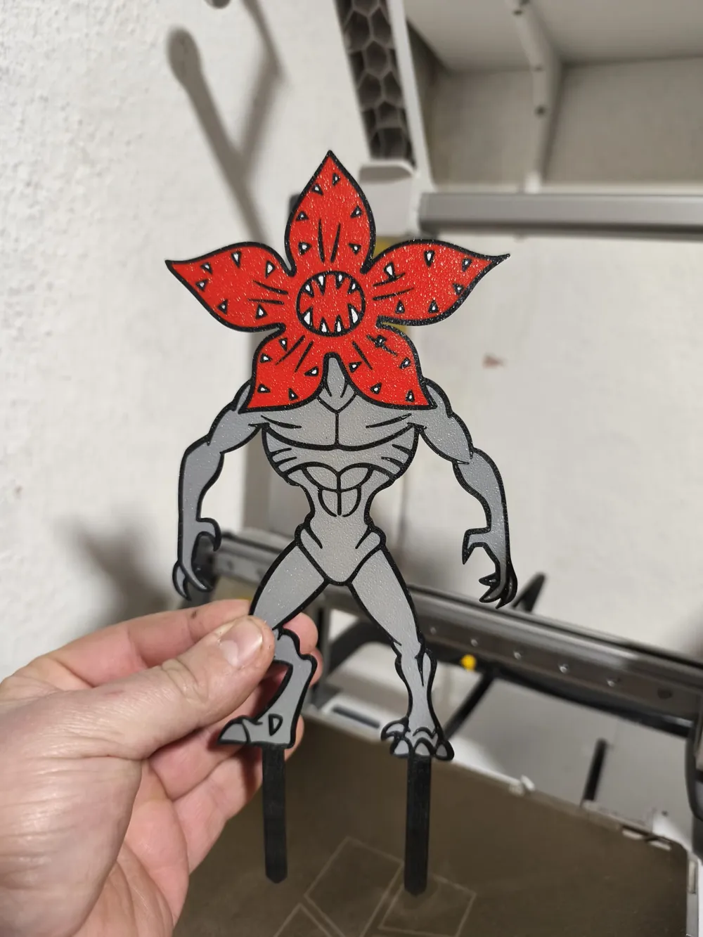 Demogorgon cake topper - Stranger Things - Free 3D Print Model - MakerWorld