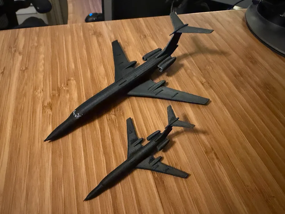 Tupolev TU-134 "Crusty" UBL 1:200 and 1:400 - Free 3D Print Model ...