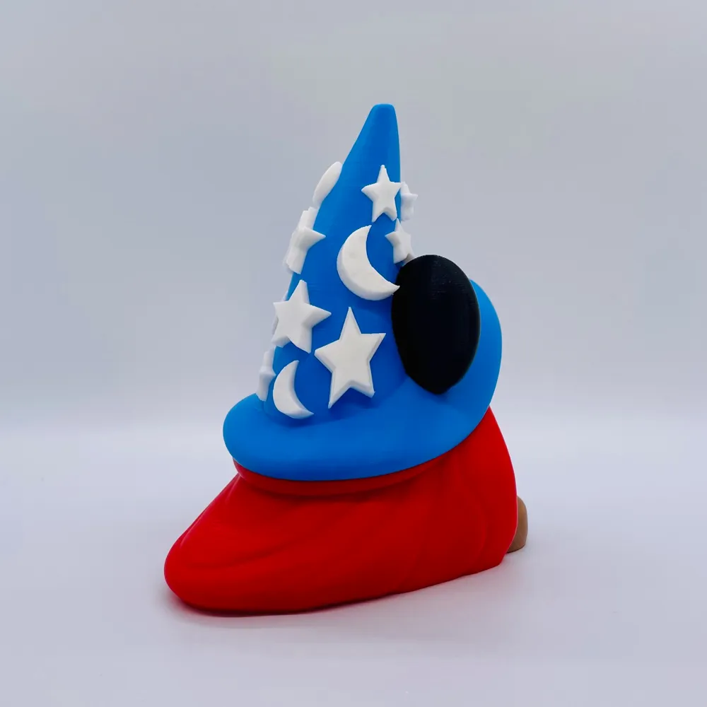 Mickey Mouse Wizard Fantasia Gnome by FunFam3D - MakerWorld