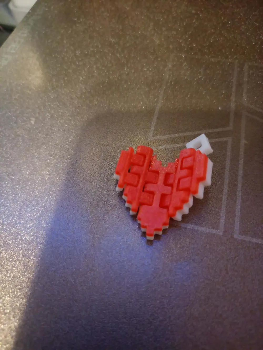 Heart keychain Valentine's - Free 3D Print Model - MakerWorld