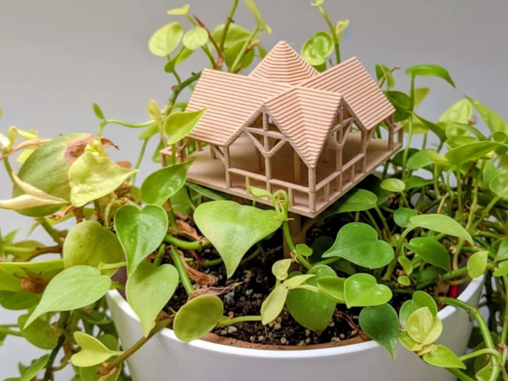 Mini city treehouse PART 7 - Free 3D Print Model - MakerWorld