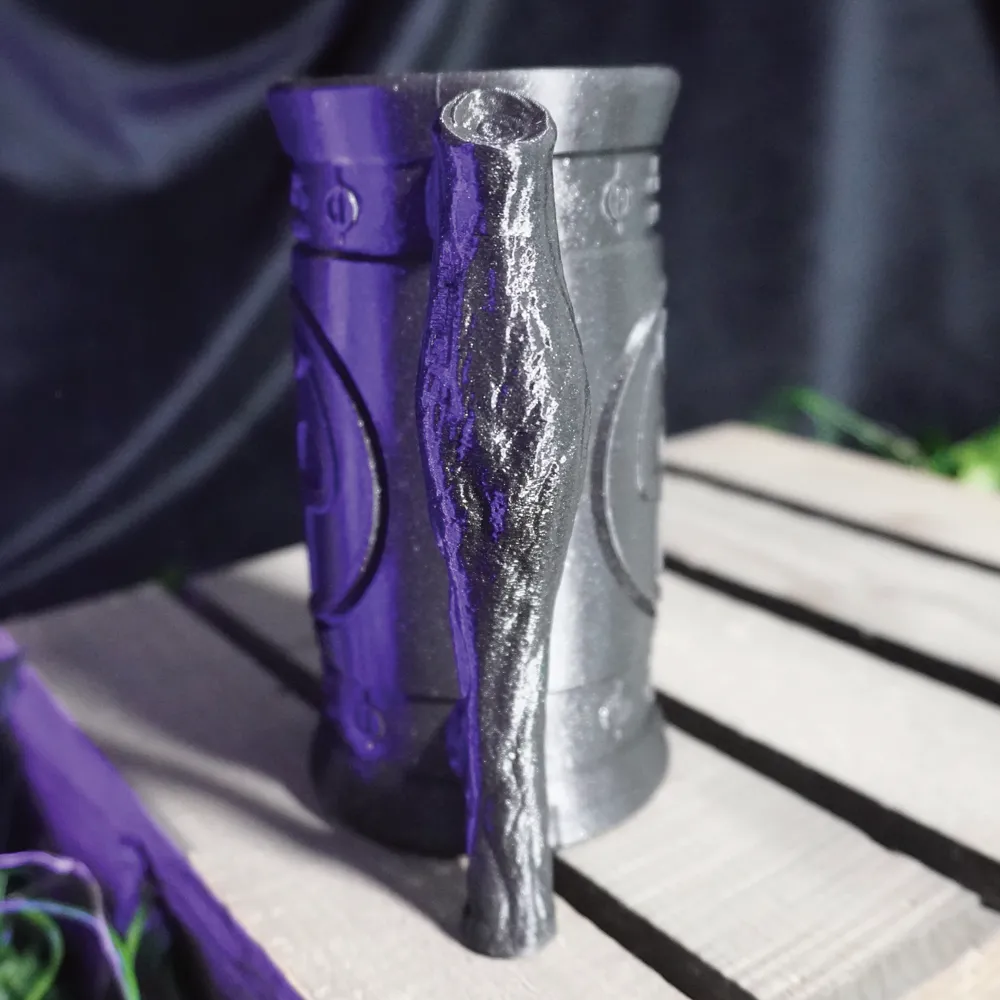 MtG Black Mana-Inspired Can Holder/Koozie - Free 3D Print Model ...