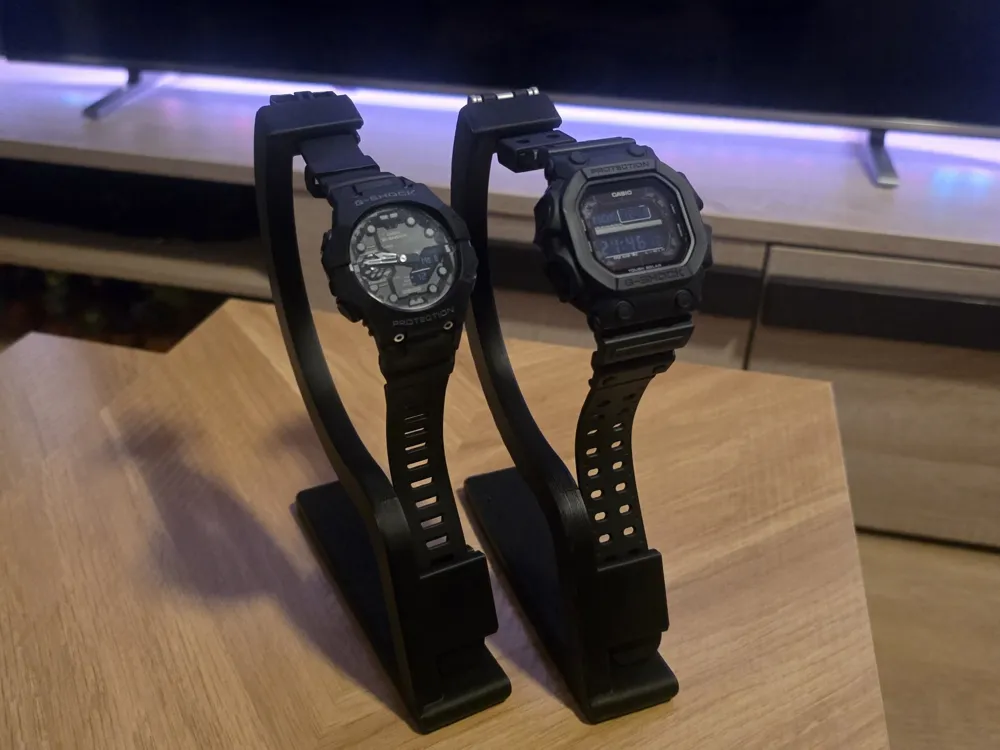 Watch Stand, Display - G - Shock Stand/ Display - Free 3D Print Model ...