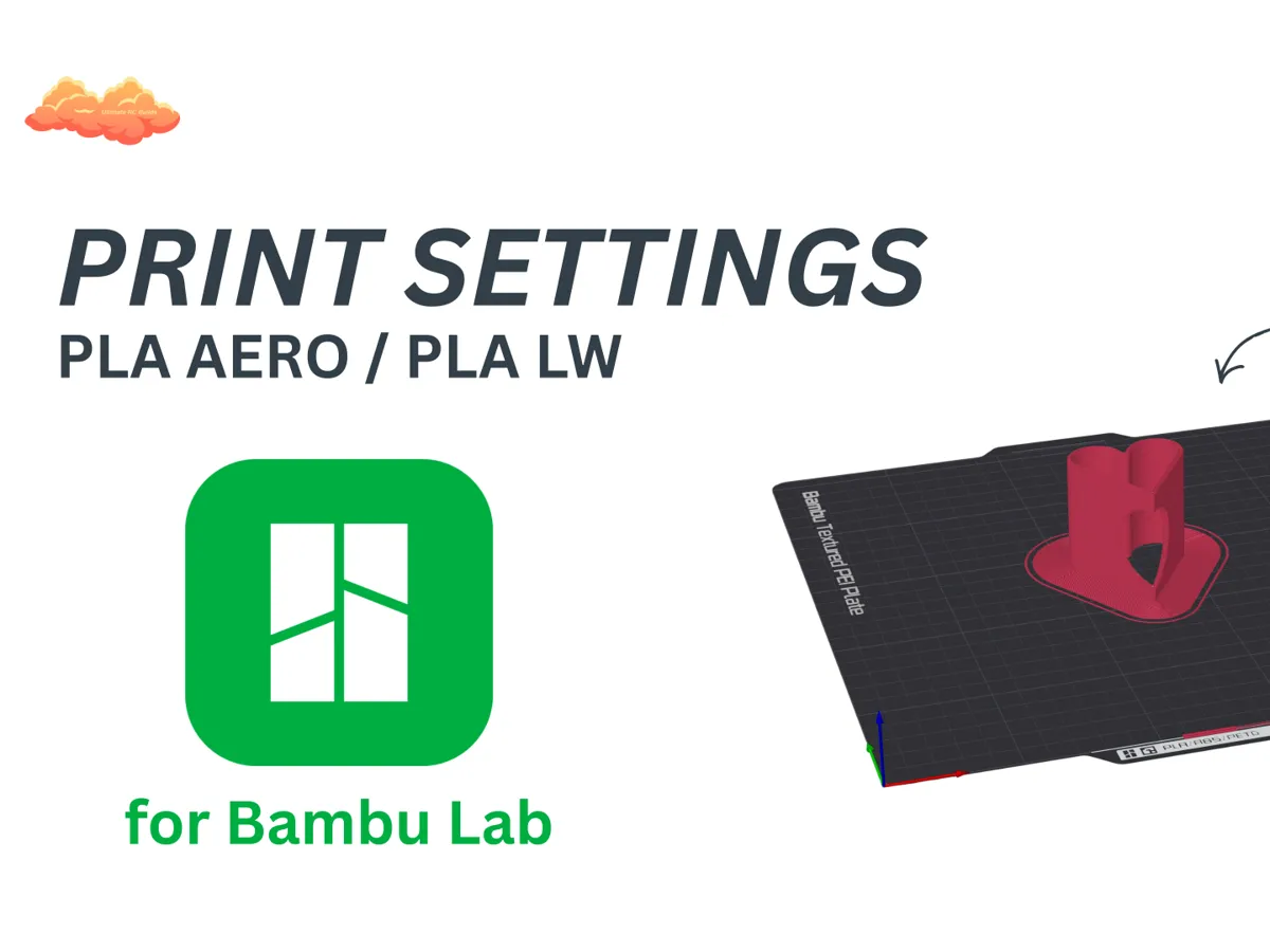 PLA Aero / PLA LW – Print Settings for Bambu Lab - Free 3D Print Model ...