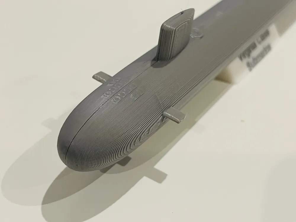 Virginia Class Submarine kitcard - Free 3D Print Model - MakerWorld