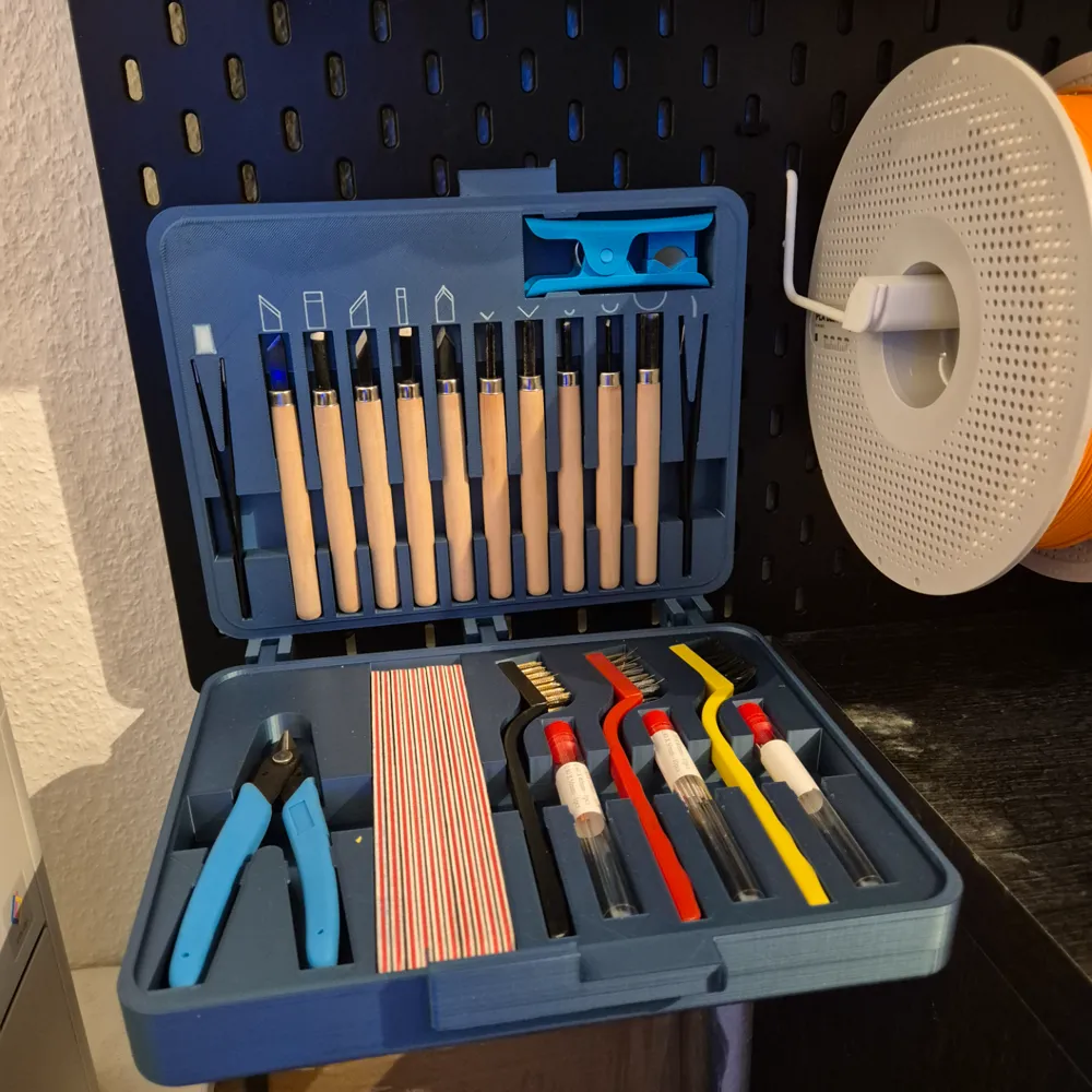 Skadis Toolbox for TIOPY 3D Printer Tool Set by MogliCat - MakerWorld