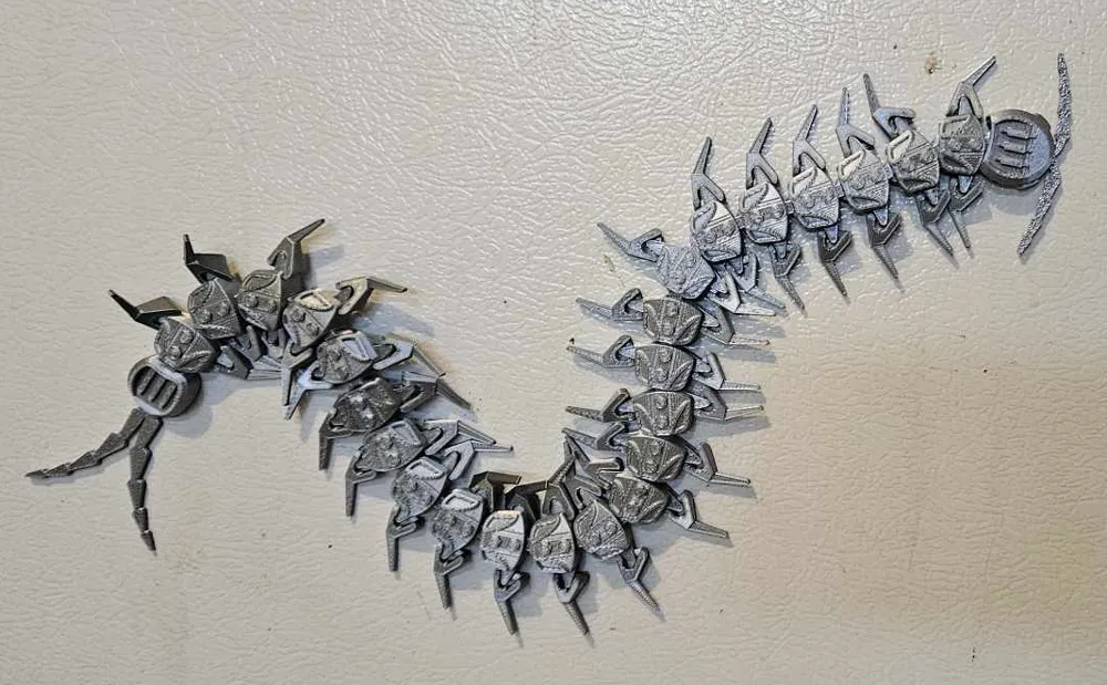 Articulated Centipede MAGNETIC by qwiktune - MakerWorld