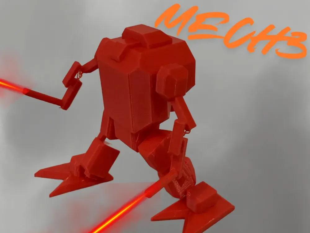 Mech3 - Free 3D Print Model - MakerWorld