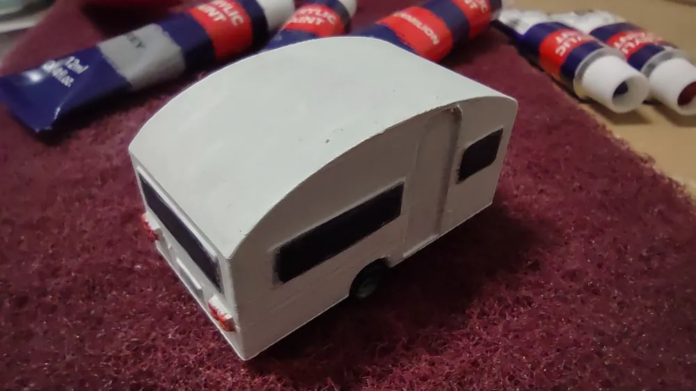 HO Scale Model Caravan by 3-Dr. Lighthouse Design - MakerWorld