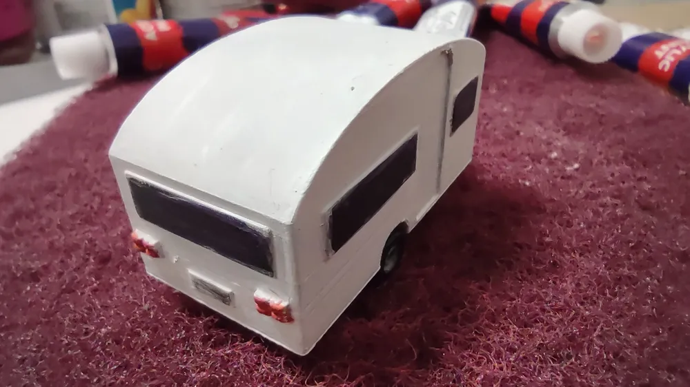 HO Scale Model Caravan by 3-Dr. Lighthouse Design - MakerWorld