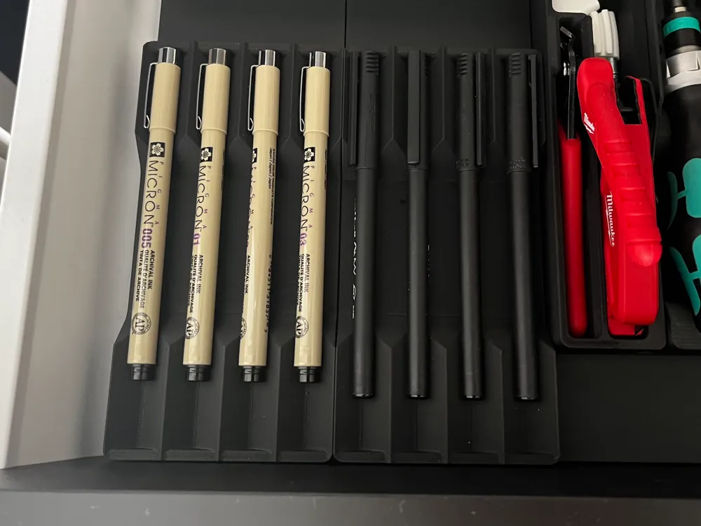 Pen Gridfinity Organizer by JT_311 MakerWorld: Download Free 3D Models