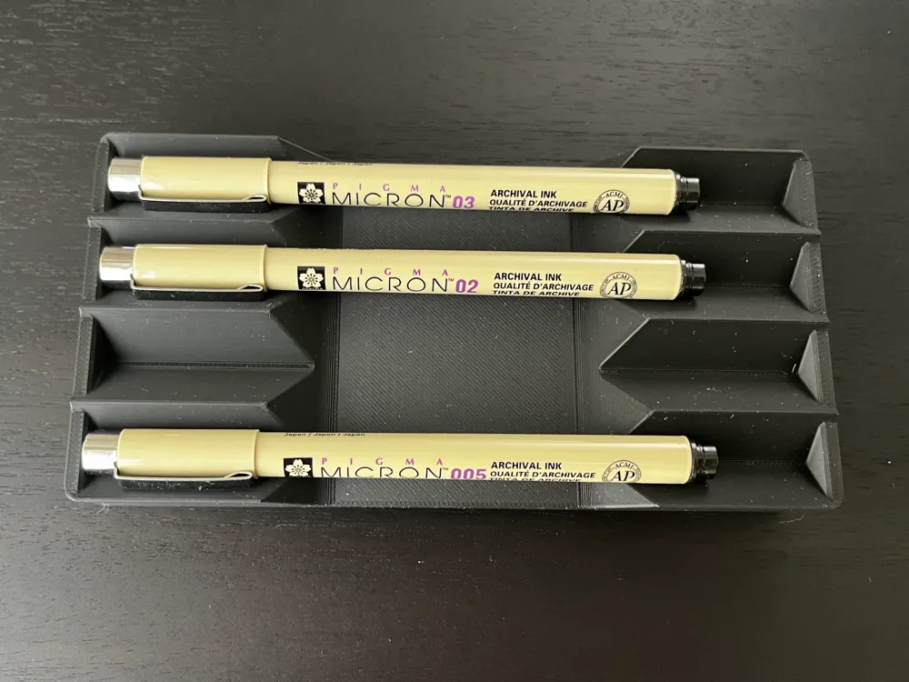 Pen Gridfinity Organizer by JT_311 MakerWorld: Download Free 3D Models