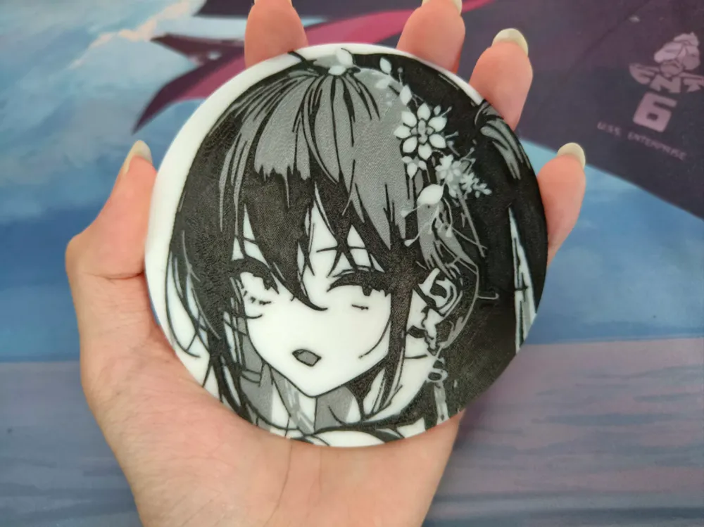 Azur Lane Taihou Keychain by 龙战于野 - MakerWorld