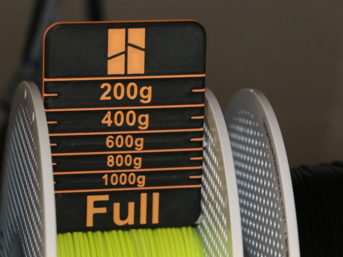 Filament spool gauge - Free 3D Print Model - MakerWorld