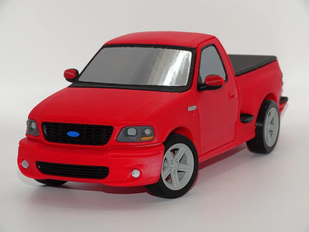 Ford F-150 SVT LIGHTNING w/ Steering Scale 1:19 by Mr.Rod MakerWorld ...