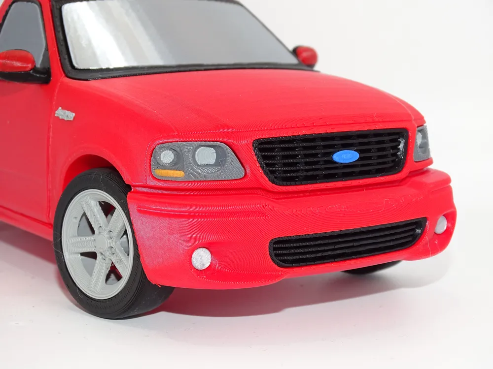 Ford F-150 SVT LIGHTNING w/ Steering Scale 1:19 by Mr.Rod MakerWorld ...