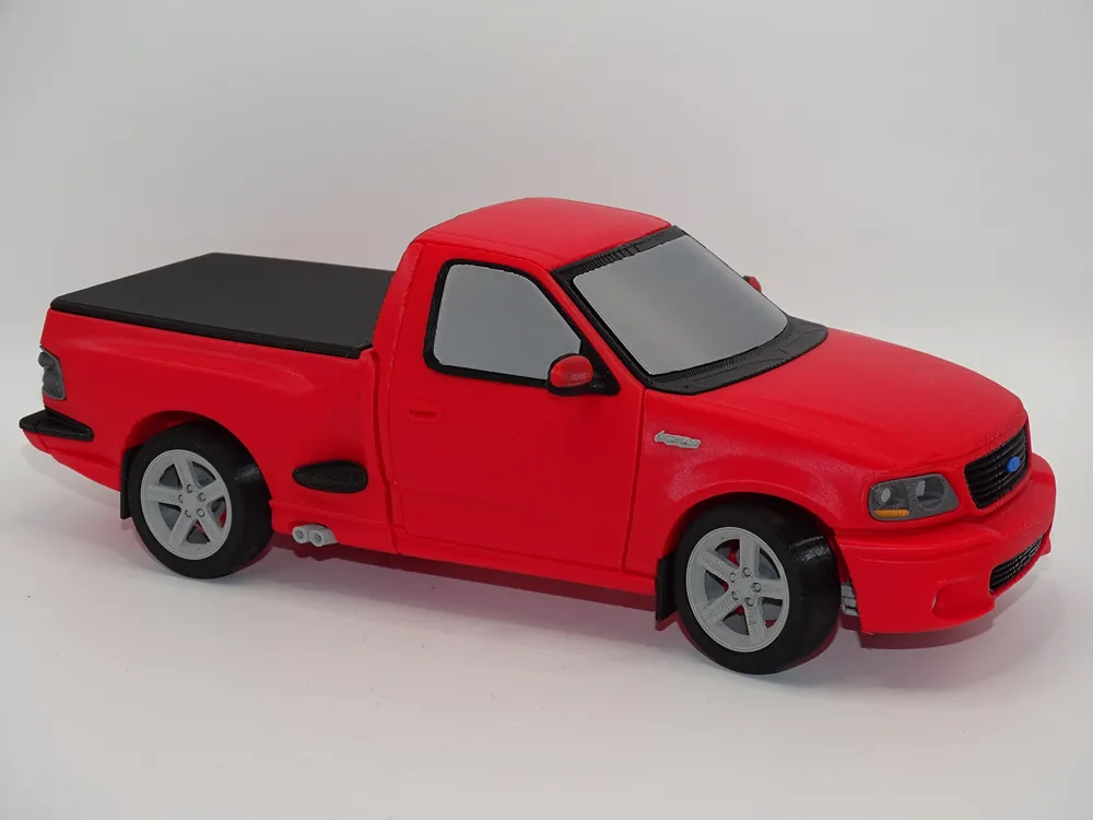 Ford F-150 SVT LIGHTNING w/ Steering Scale 1:19 by Mr.Rod MakerWorld ...