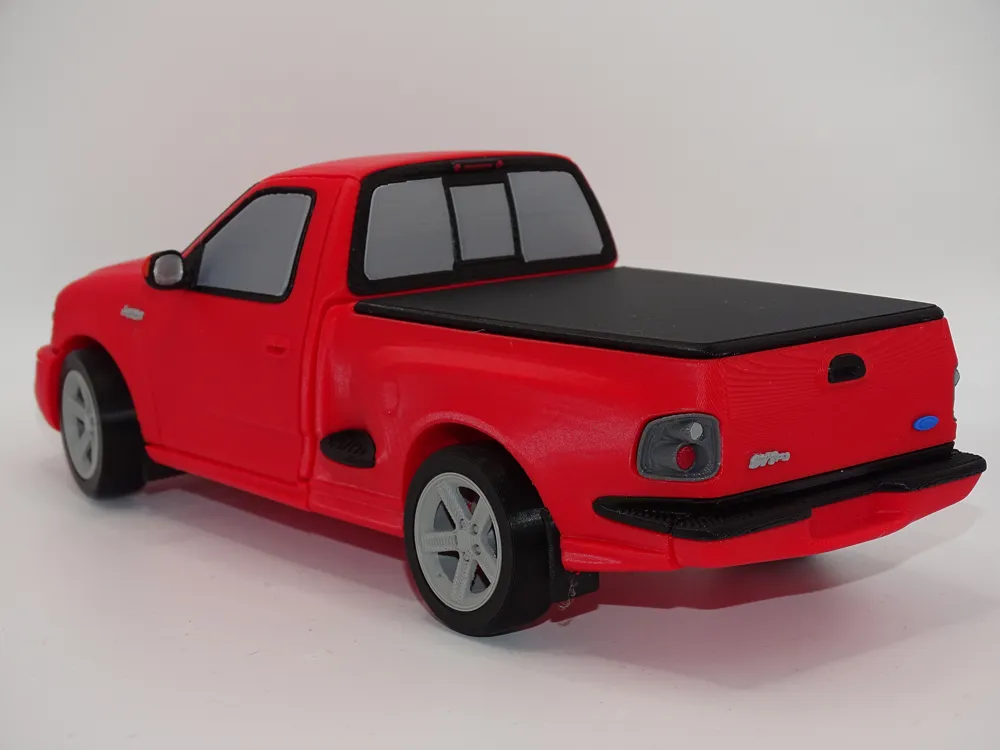 Ford F-150 SVT LIGHTNING w/ Steering Scale 1:19 by Mr.Rod MakerWorld ...