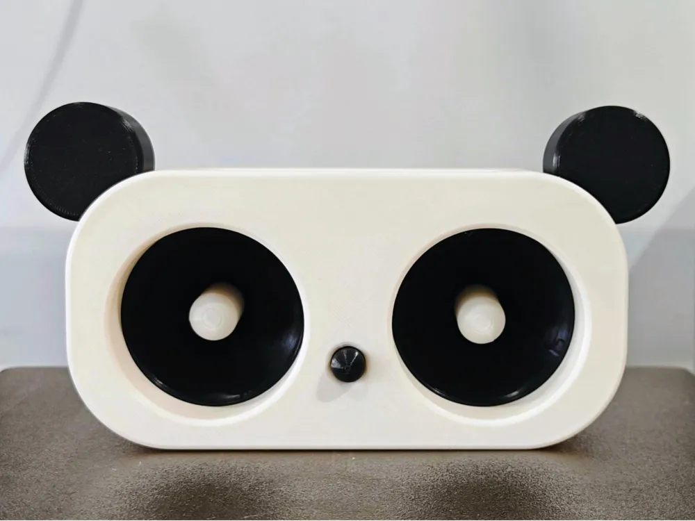 Panda Mobile Phone Stand and Amplifier - Free 3D Print Model - MakerWorld