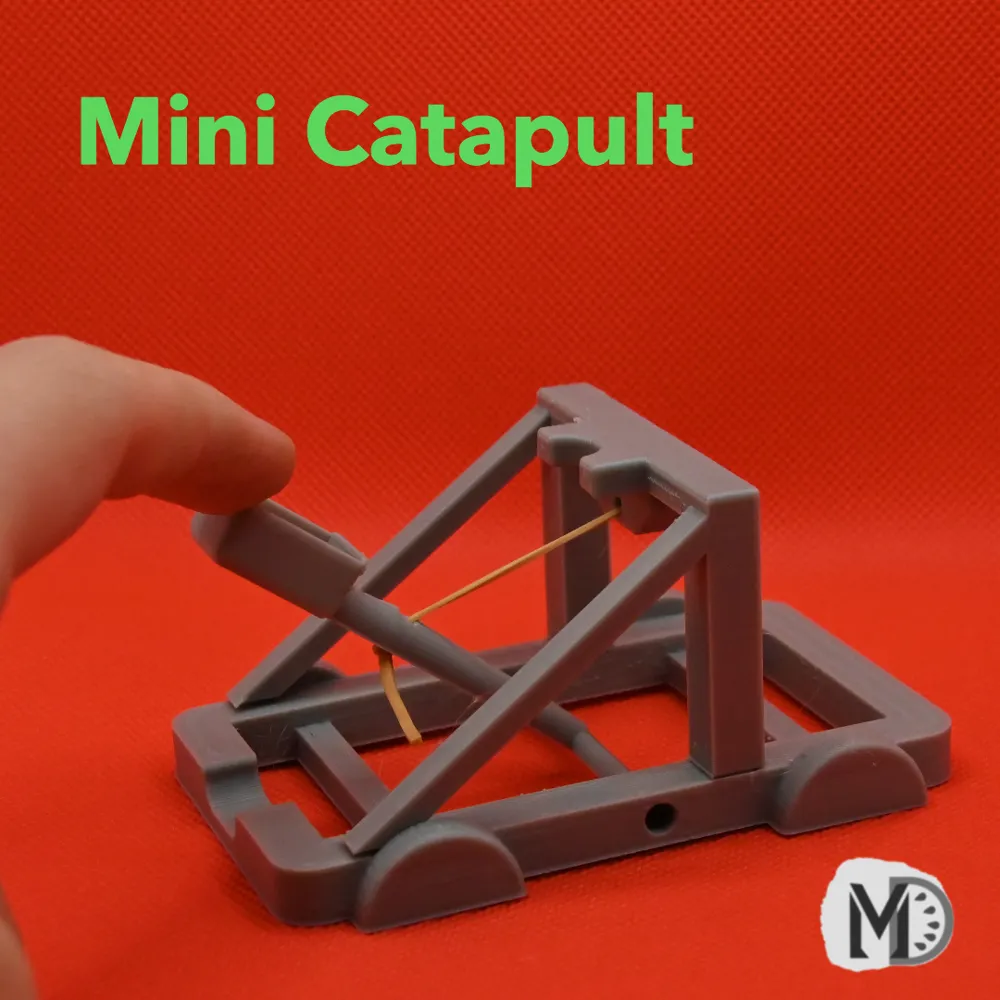 Mini Catapult (for filament purge) by Melon3D - MakerWorld