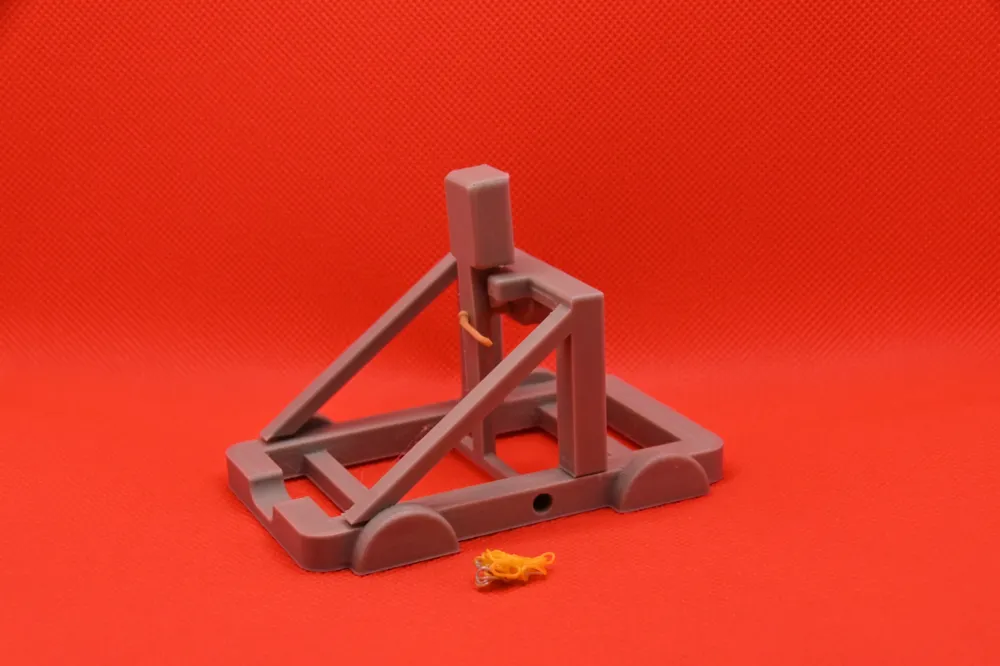 Mini Catapult (for filament purge) by Melon3D - MakerWorld